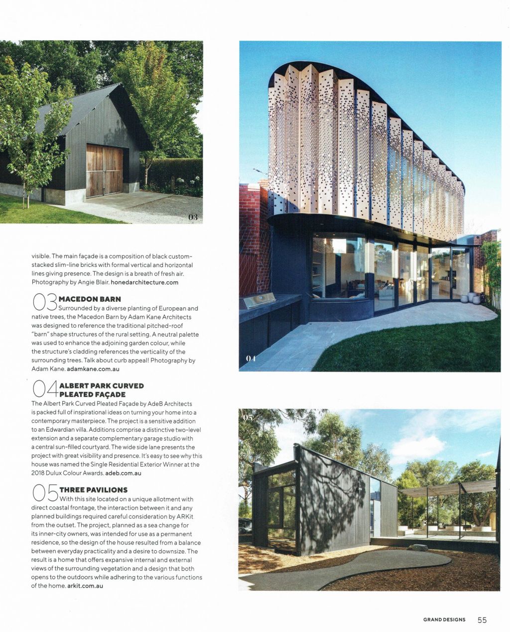 Press - Adam Kane Architects
